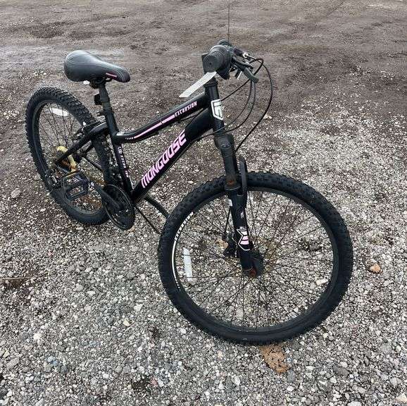 Mongoose bike, 24", used, nice - Albrecht Auction Service
