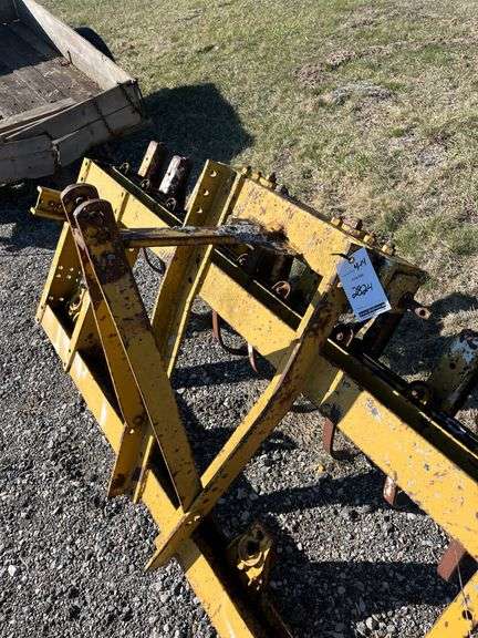 7 1/2' Heavy duty root rake - Albrecht Auction Service