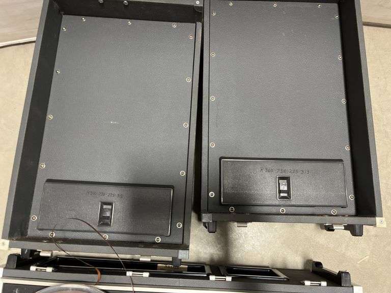 Sony TC-560 tapecorder, reel-to-reel player recorder, clean inside ...