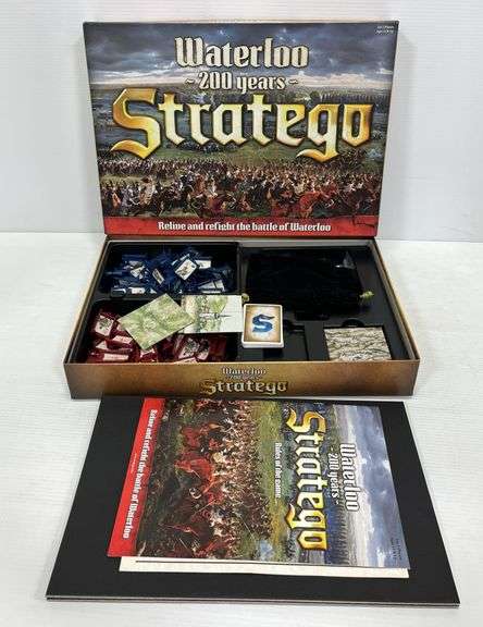 Stratego "Battle of Waterloo" game, excellent - Albrecht Auction Service