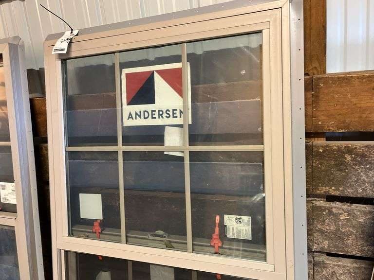 Anderson window, 100SH, Low-E, vertical slider with flange, Energy Star ...