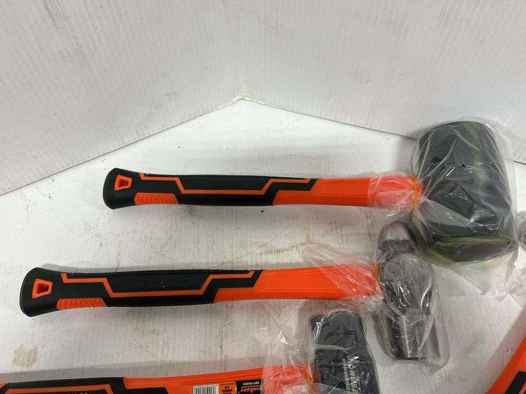 (5) Pieces of hammer set, includes: One- 16 oz. ball pein hammer, One ...