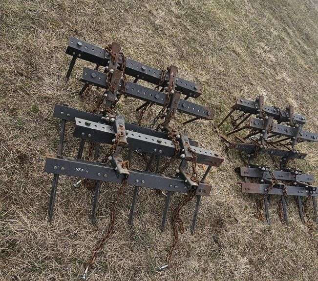 McFarlane 5-Bar Spike Tooth Harrow, (2)-6' Sections, and (2)-3 ...