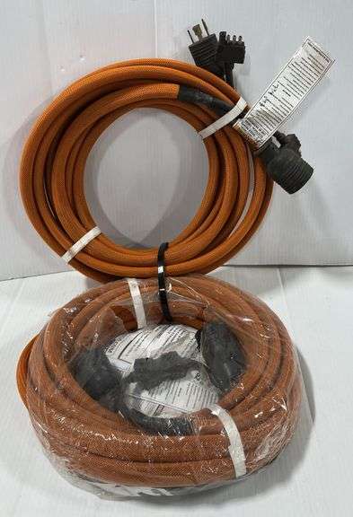 (2) Ridgid generator cords, 25', for use with Rigid removable control ...