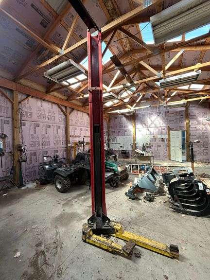 Snap On 2-post lift - Wheeltronic LTD Model 7144V, 1998, 8000lb ...