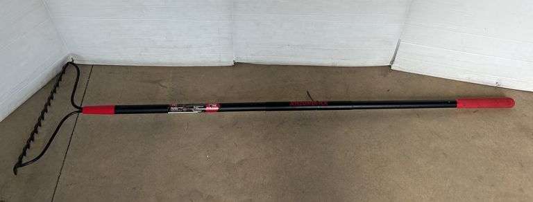 Razorback bow rake, 67"L, good, used - Albrecht Auction Service