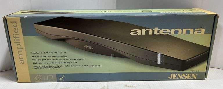 Jensen antenna, box- 21"L, new in box - Albrecht Auction Service