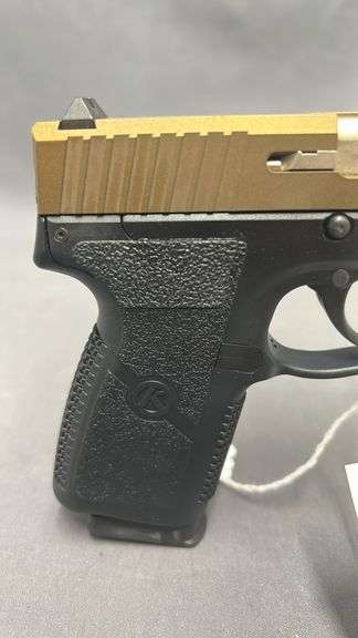 Kahr CW9, 9mm Semi-Auto Pistol, with 7-Round Mag and Bronze Finish ...