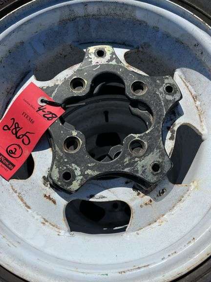 Sand rims and tires from an old Sand Rail with adapter plates ...