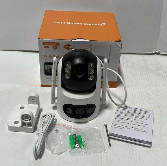 WiFi Smart camera AI motion detection, 2-way audio, full color night ...