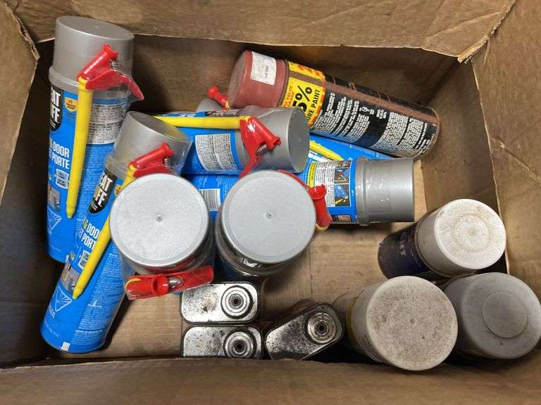 (8) 16 oz. cans of expanding foam insulation, unopened; (4) Cans of ...