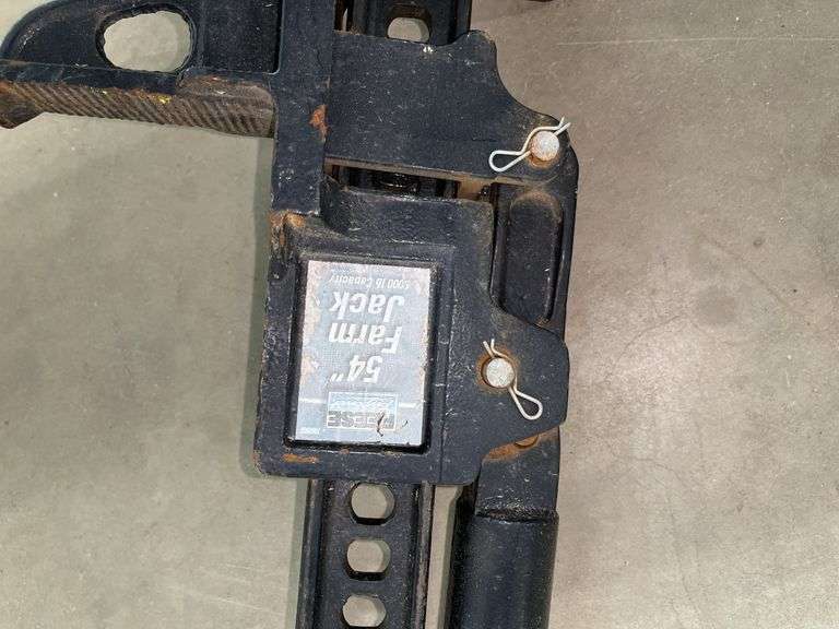 Hi-Low jack, 54" farm jack, 5000 lb. capacity, good - Albrecht Auction ...