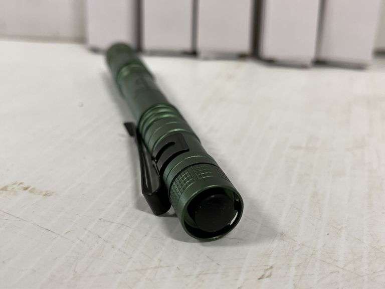 (5) Mini pen flashlights, pocket flashlight pen with clip, small LED ...