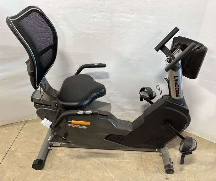Lifecore exercise bike, 42"L x 43"H, good - Albrecht Auction Service