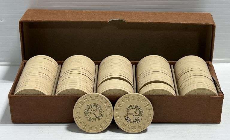 Goose Lake Tokens, box of (100), Goose Lake Music Festival Token 1970 ...