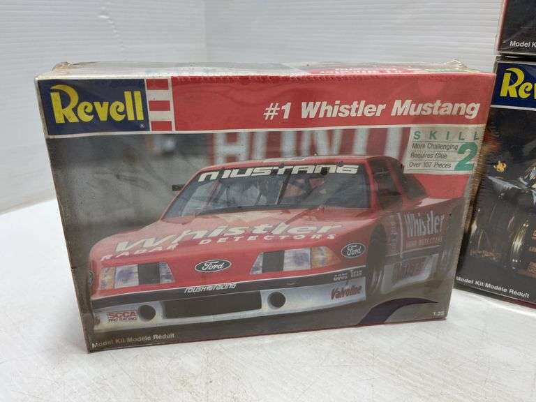 (6) Revell stock car model kits, all in original packaging, sealed ...