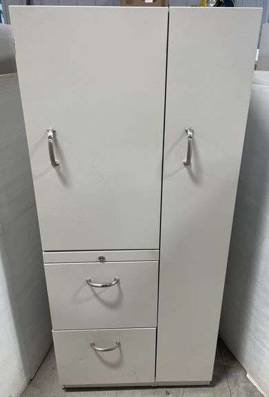 Cubicle locker, 24"W x 24"D x 54 1/4"H, used, good - Albrecht Auction ...