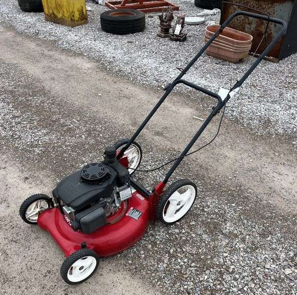 Craftsman push lawn mower, was working last season, unknown, as is ...