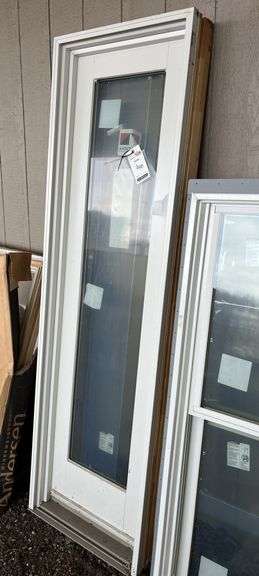 Anderson white window, 82" x 25", new - Albrecht Auction Service