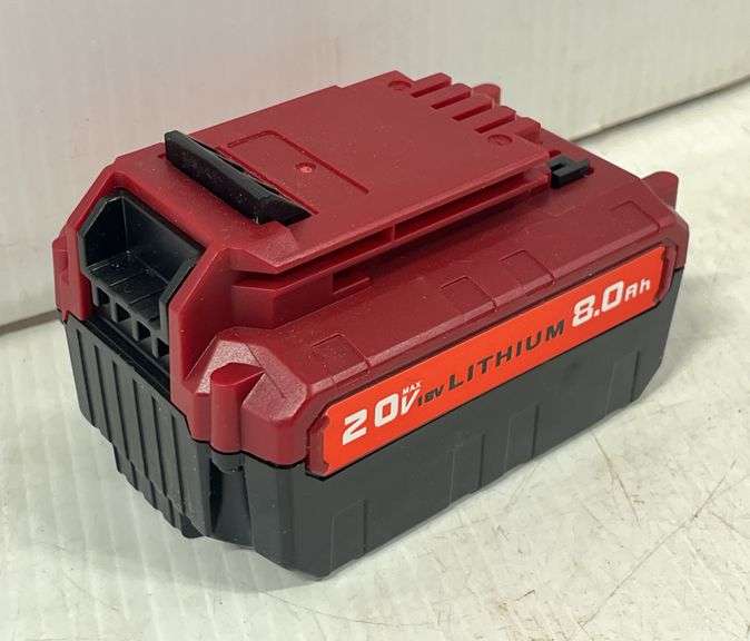 20V Max lithium ion 8 AMP battery, new - Albrecht Auction Service
