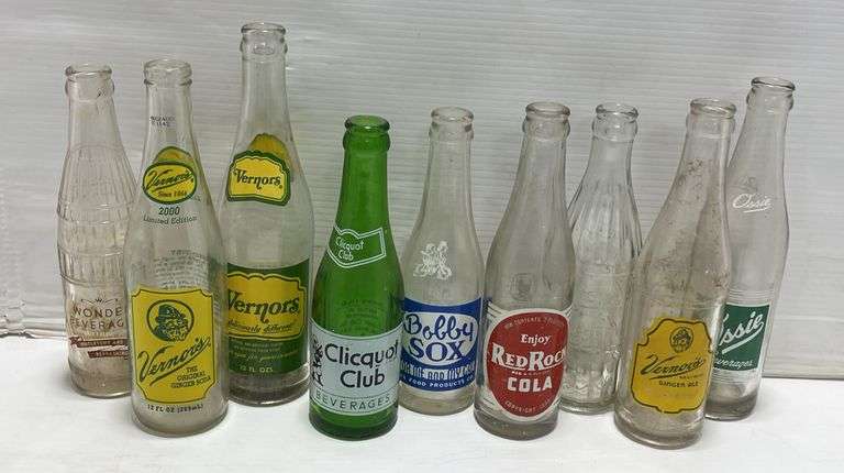 (9) Michigan pop bottle collection, includes: Ludington, Grayling ...
