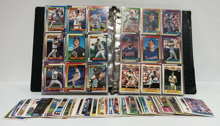 Over (700) Baseball cards, with this album, several loose ones, great ...