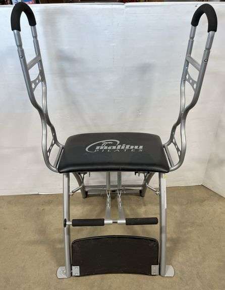 Malibu Pilates bench with small tears in seat, 22"H to seat, as is ...