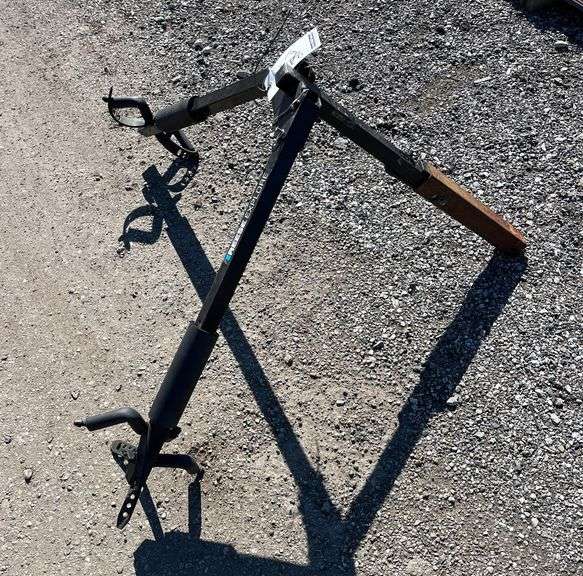 Reese Explorer 2-position bicycle rack, 1 1/4" Hitch receiver with ...