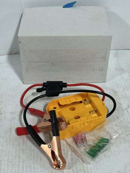 18V Jump starter adapter, great for jump starting vehicles, mowers ...