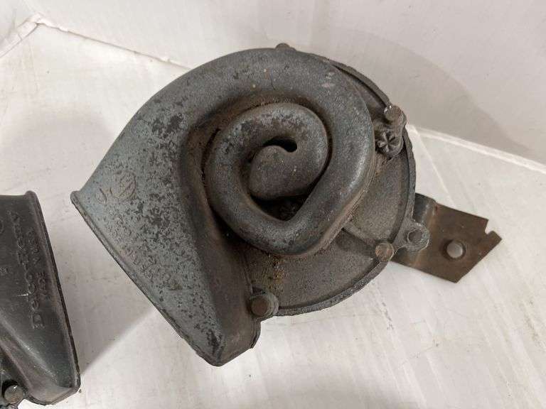 (4) 1960s to 1970s DELCO Remy horns, made in USA, used - Albrecht ...