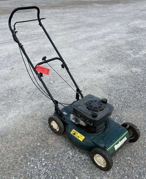 Bolens Mulching push lawn mower, 20", runs when choked, needs carb ...