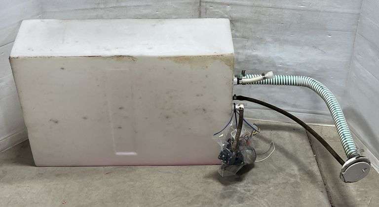 RV/Camper fresh water tank with all hook-ups and shur-flo 12V fresh ...