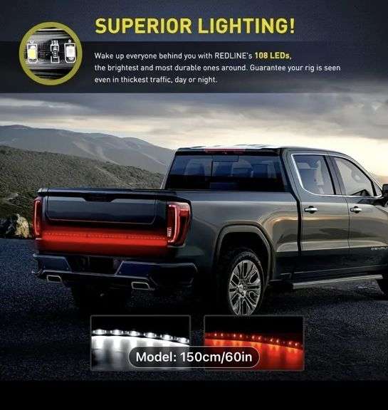 Row arrow LED light strip, ultra bright, durable design and wide beam ...