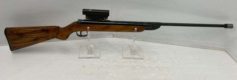 Hy-Score Air Rifle Model 807 Break Barrel Single Shot With Scope ...