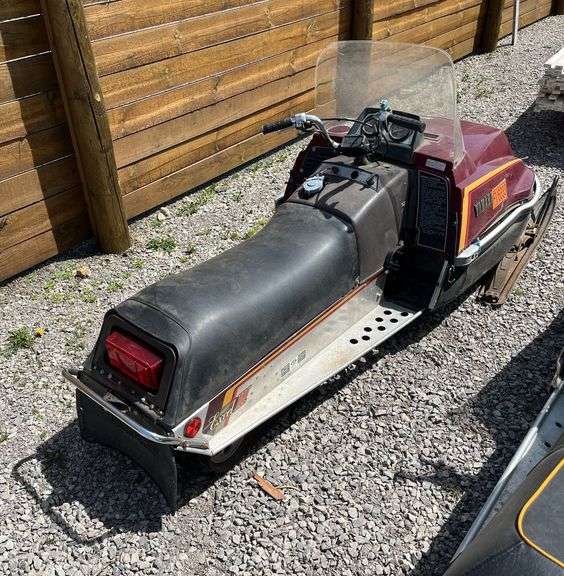 1981 Yamaha Excel III snowmobile, 3453 miles, does not run, engine ...