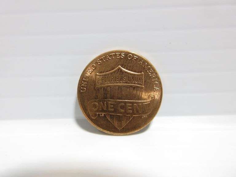 2018-D Penny, double-struck rim Obu and Rev, also known as a railroad ...