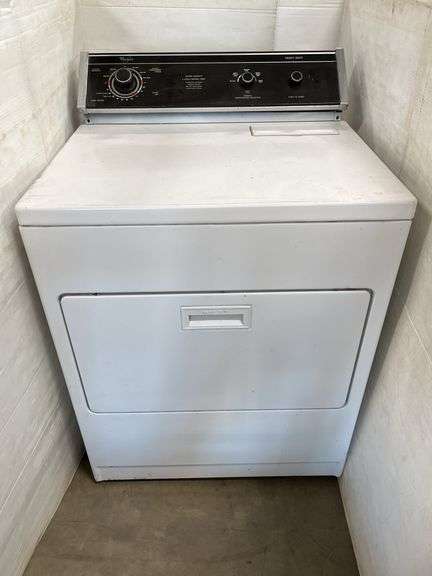 Whirlpool heavy duty dryer, 29"W - Albrecht Auction Service
