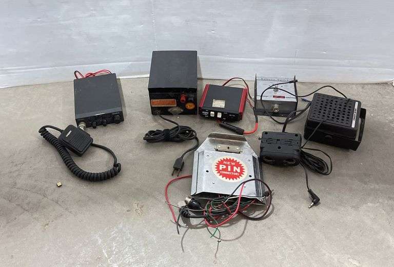 Uniden 510 Pro, works great 12V Power supply, works; Antenna switch ...