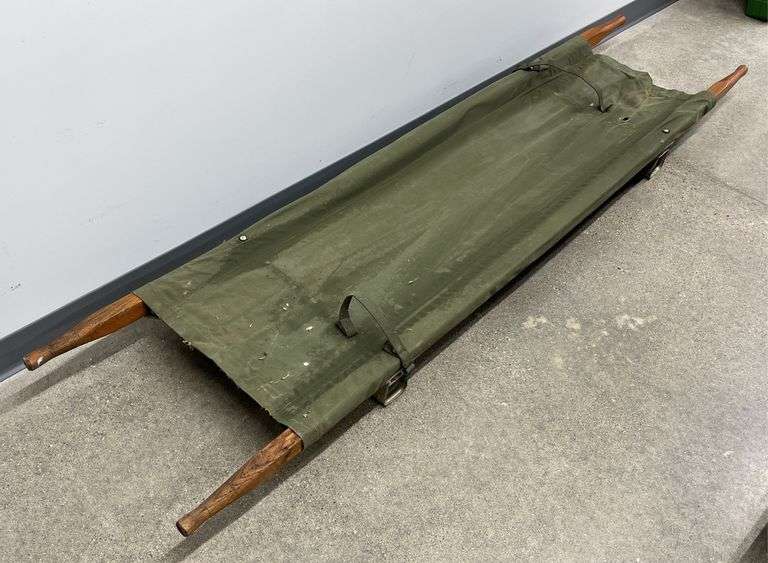 Older Military Stretcher - Albrecht Auction Service