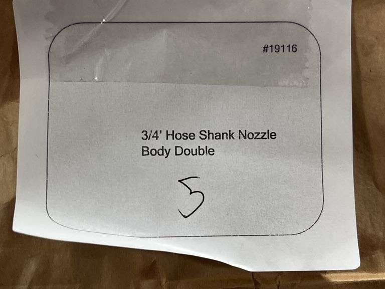 (12) 3/4" Quick teejet nozzle bodies with B, (6) Quick jet boom 3/4 ...