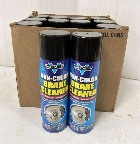 (12) Cans of non-chlorine brake cleaner, new - Albrecht Auction Service