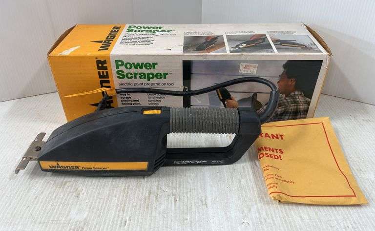 Wagner power scraper, like new - Albrecht Auction Service