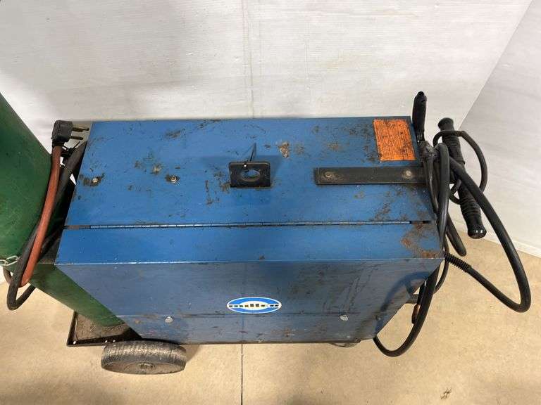 Millermatic 35 wire welder with updated M150 Gun and Titled Thumb ...
