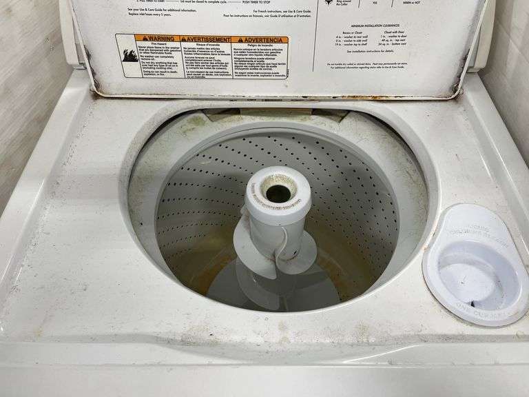 Whirlpool washer, 27"W, works as it should - Albrecht Auction Service