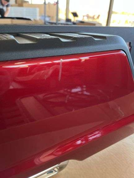 Chevy/GMC HD 1500 Rear Bumper, fits: 2019 to current, volcanic red ...