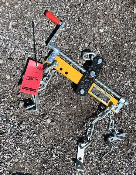 Motor hoist/load leveler, 16" bar, new - Albrecht Auction Service