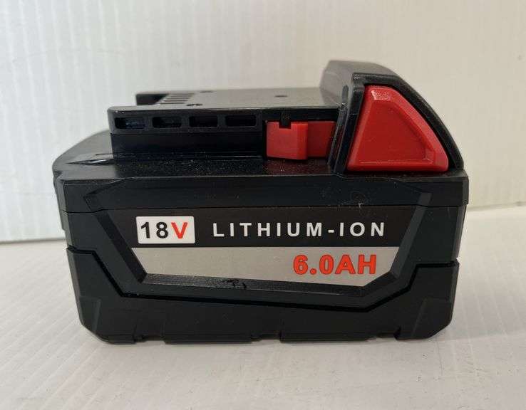 18V Lithium-ion battery, 6.0 Ah, extended capacity, high-performance ...