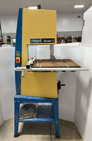 Scheppach Basato III commercial bandsaw, 220/230V, 50 AMP breaker ...