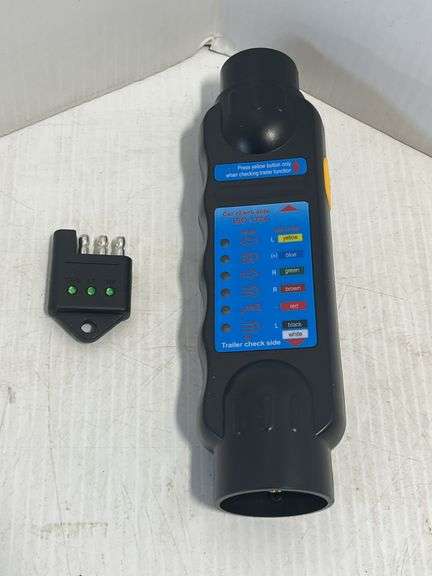 (2) Plug socket diagnostic tools: One- 12V caravan towing tow bar light ...