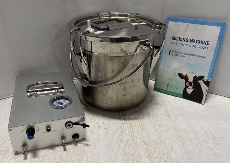 Milking machine, model 1, comes with all accessories, lost he 12V ...